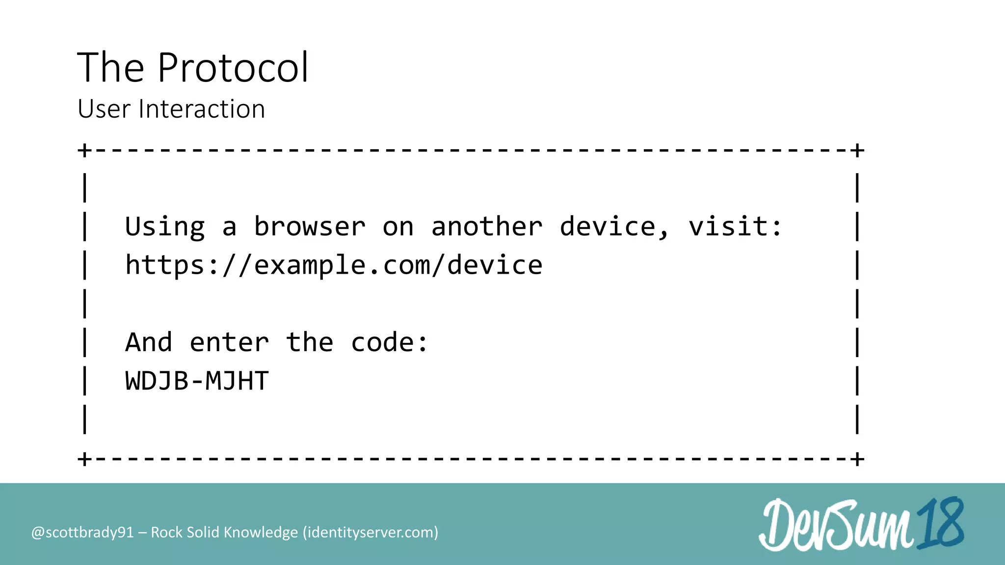 Secure Authorization for your Printer: The OAuth Device Flow (DevSum ...