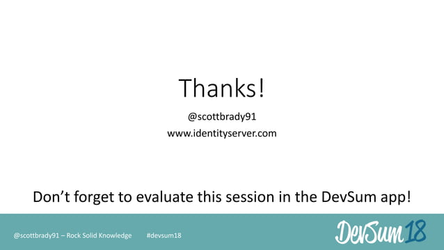 Secure Authorization For Your Printer The Oauth Device Flow Devsum 2018 Ppt 