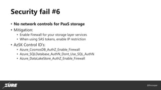 DevSum - Top Azure security fails and how to avoid them | PDF