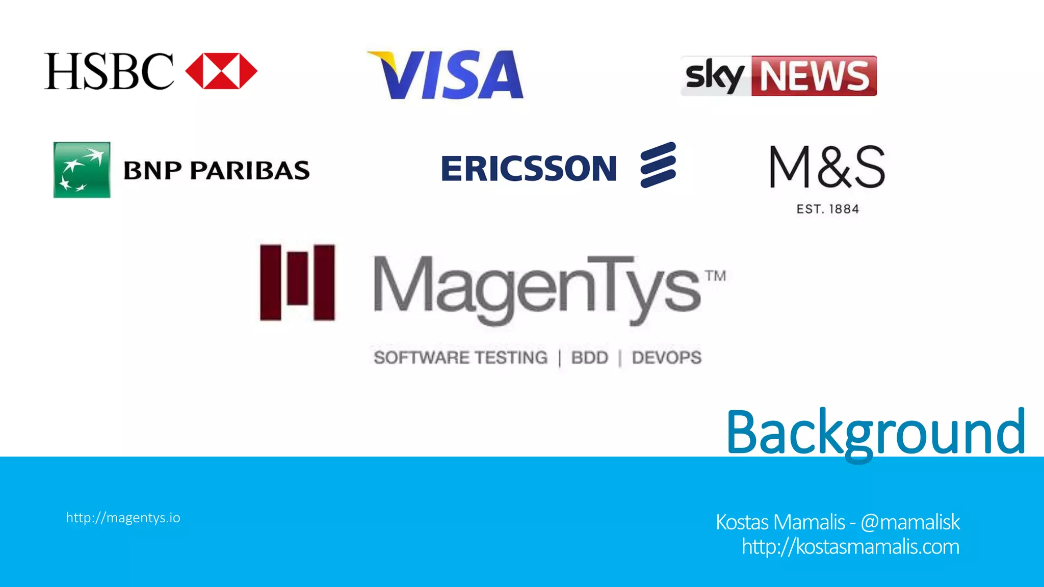 Dev summer2016 - Automation code as Production code | PPT