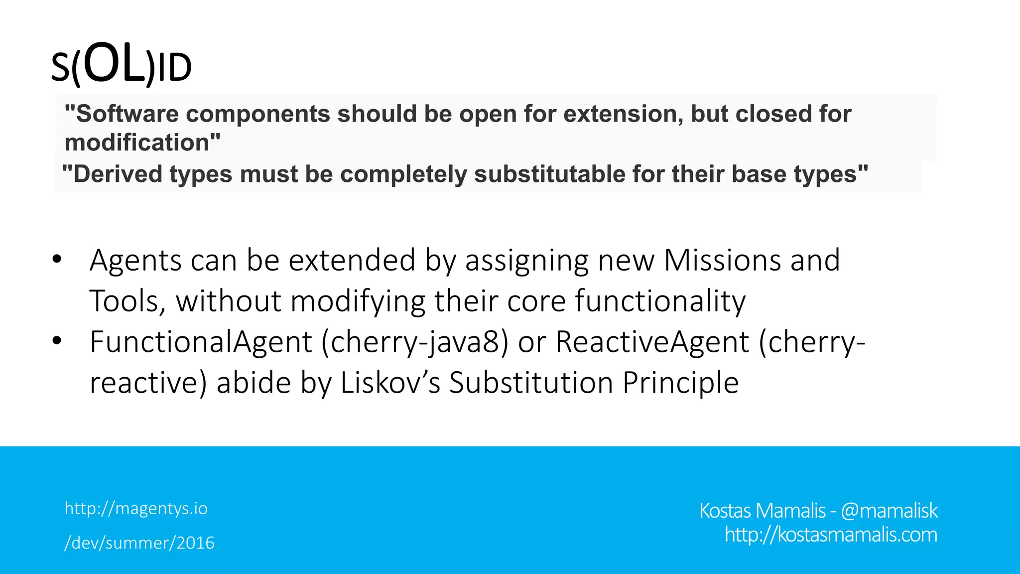 Dev summer2016 - Automation code as Production code | PPT