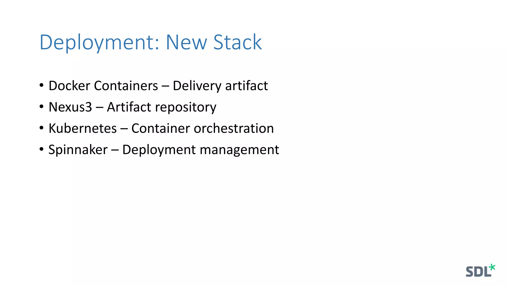 Continuous Delivery With Spinnaker And Kubernetes Ppt