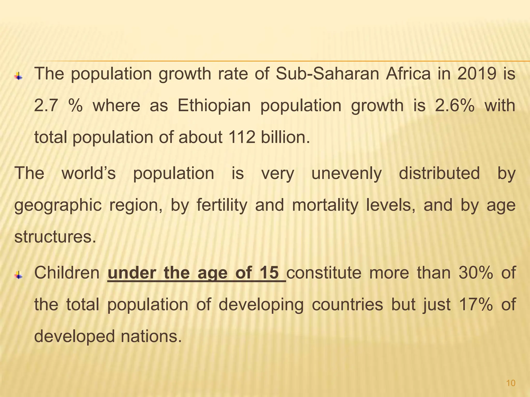 Development economics II for the third year economics students 2024 by ...