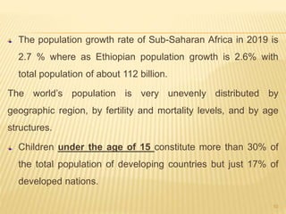 Development economics II for the third year economics students 2024 by ...