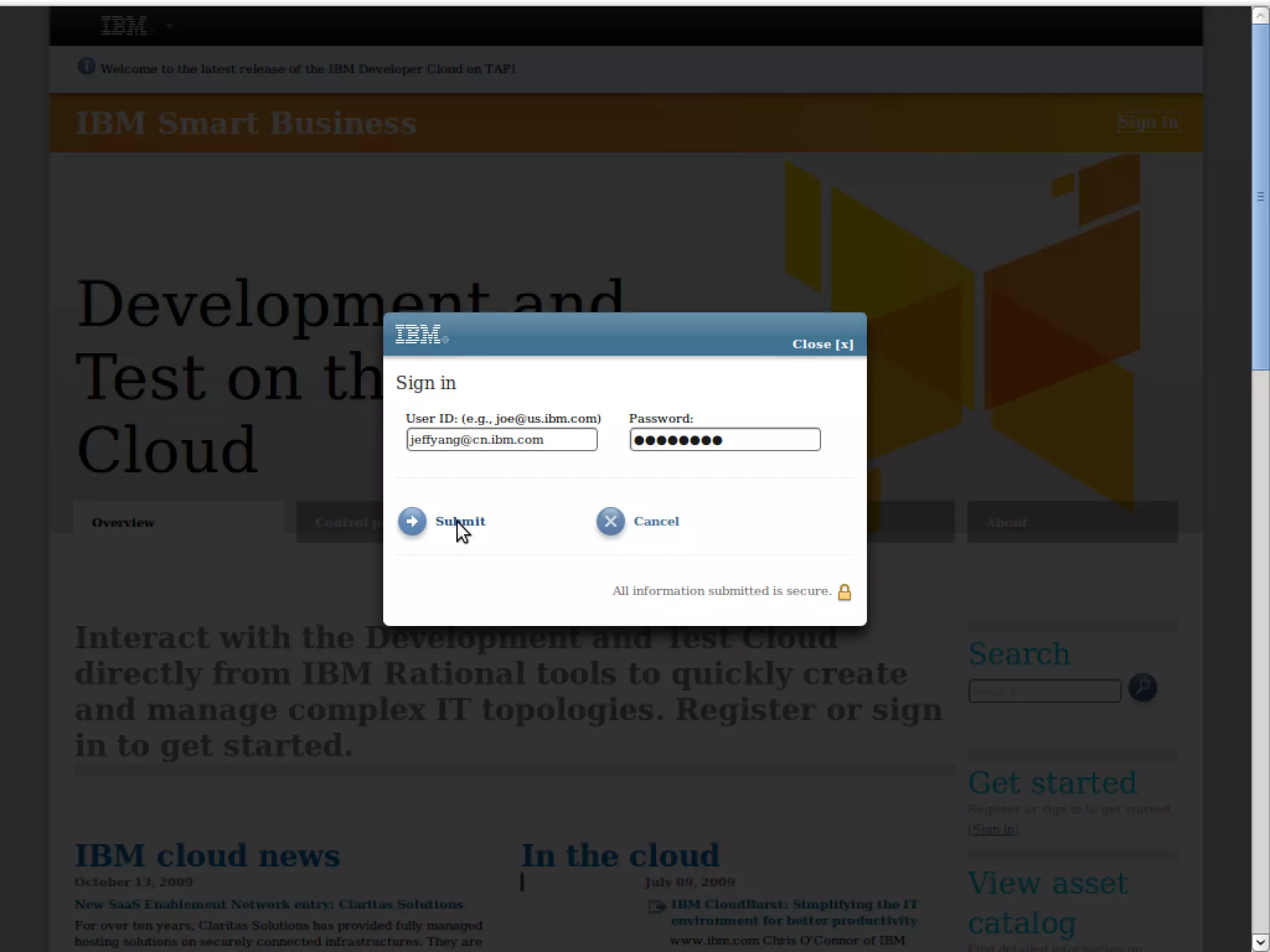 IBM Development and Test Cloud | PDF