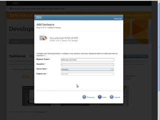 IBM Development and Test Cloud | PPT
