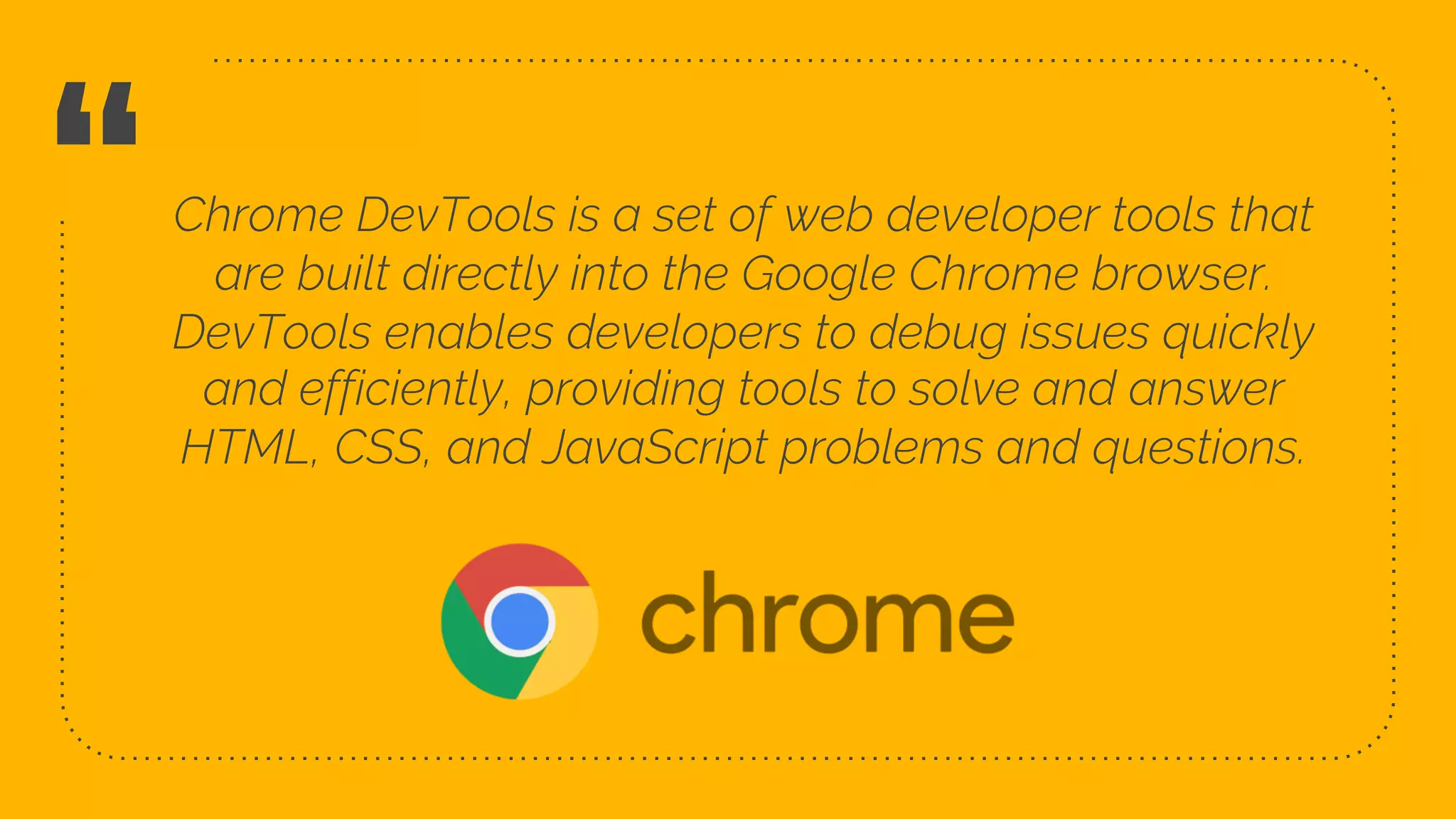 Digging into your DevTools | PDF | Web Development | Internet
