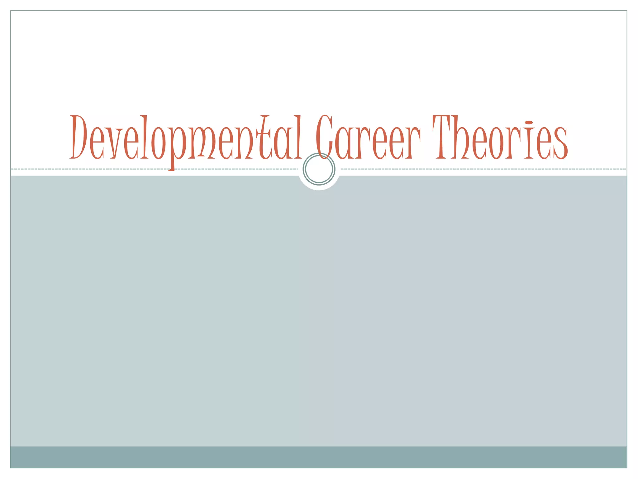 ppt 5 module 5 Devt theories | PPTX