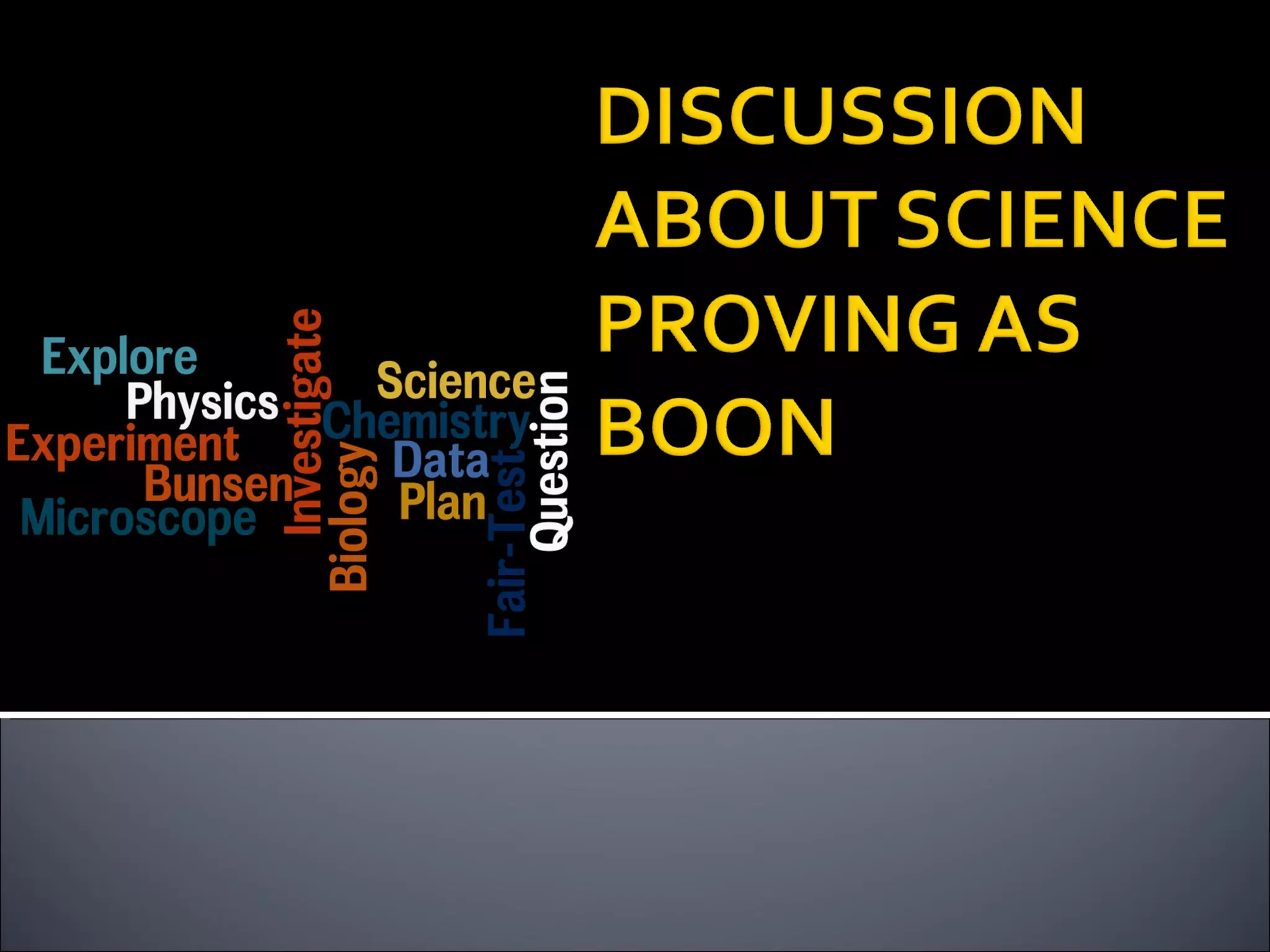 science a boon or bane | PPT