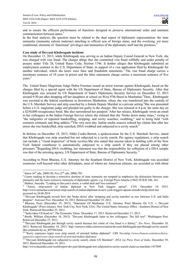 Devyani khobragade incident | PDF