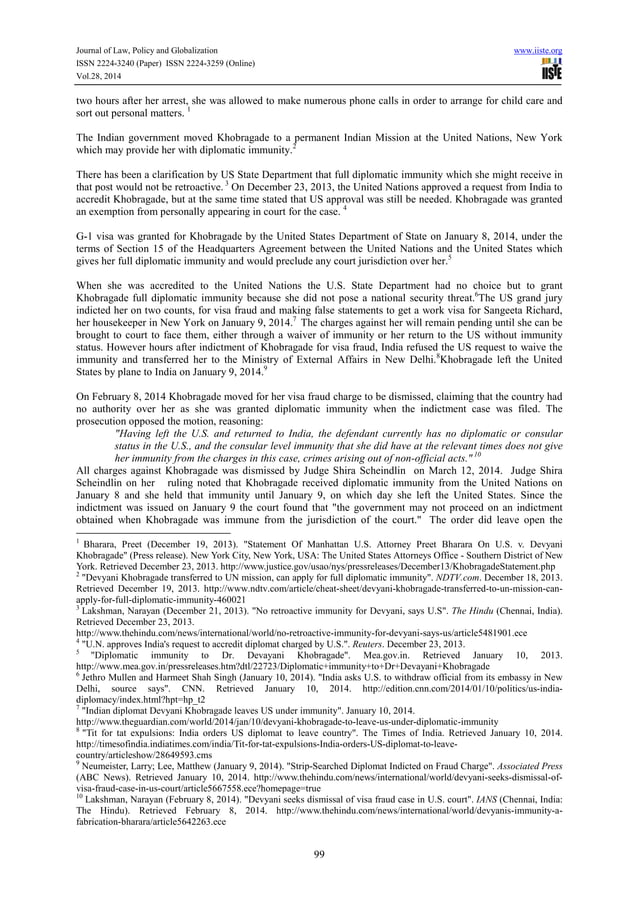 Devyani khobragade incident | PDF