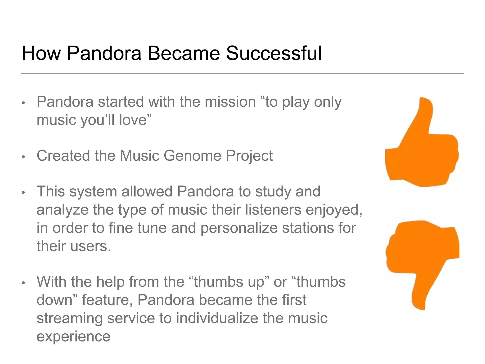 Pandora Integrated Marketing Campaign (2017) | PPTX