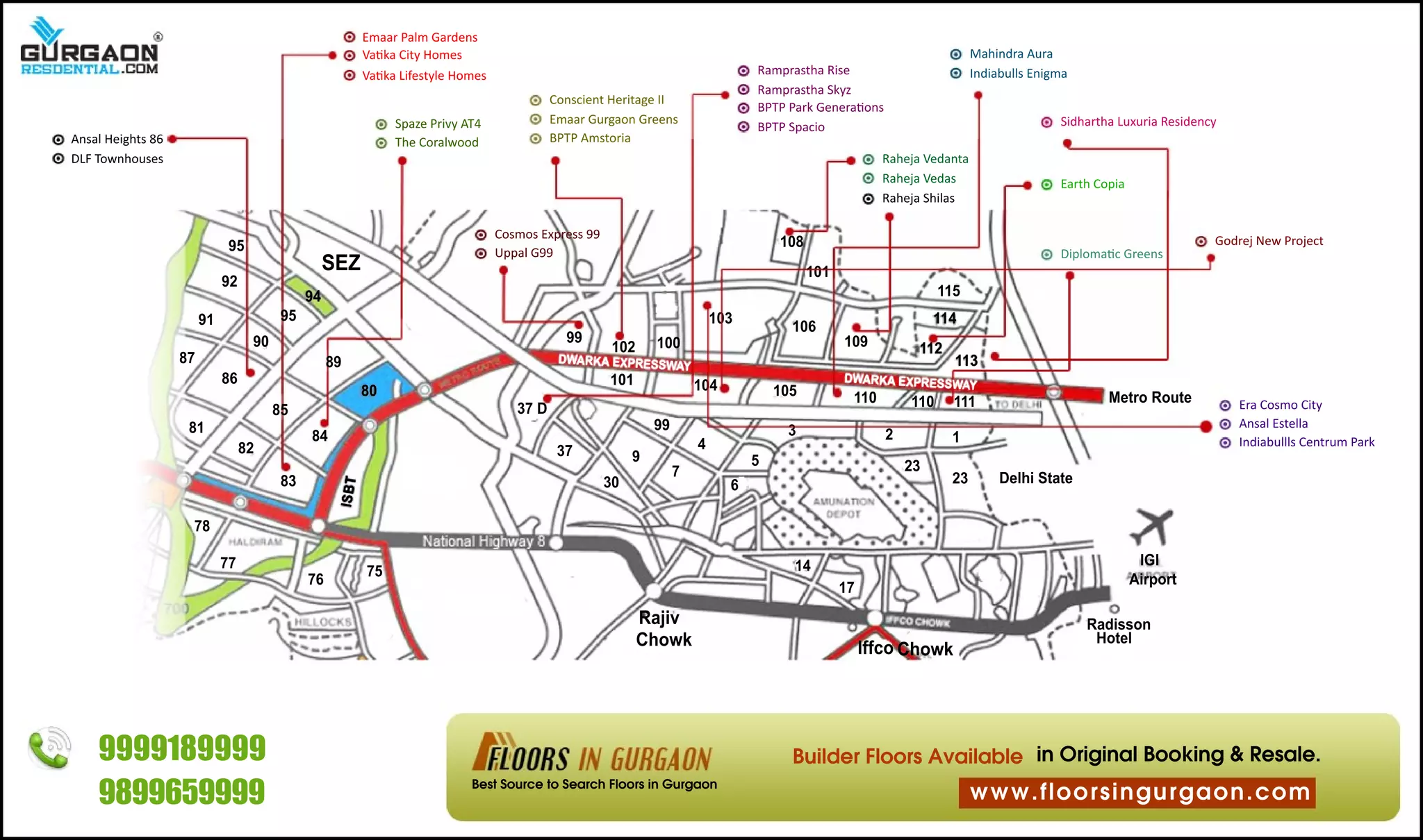 Dwarka Expressway Map, Dwarka Expressway Update, Dwarka Expressway ...