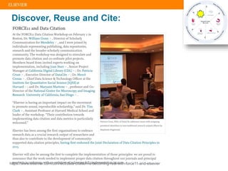 Publishing the Full Research Data Lifecycle | PPTX | Computing | Technology & Computing