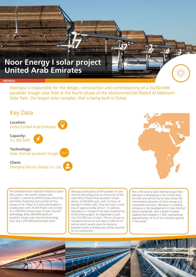 Noor Energy I solar project | PDF