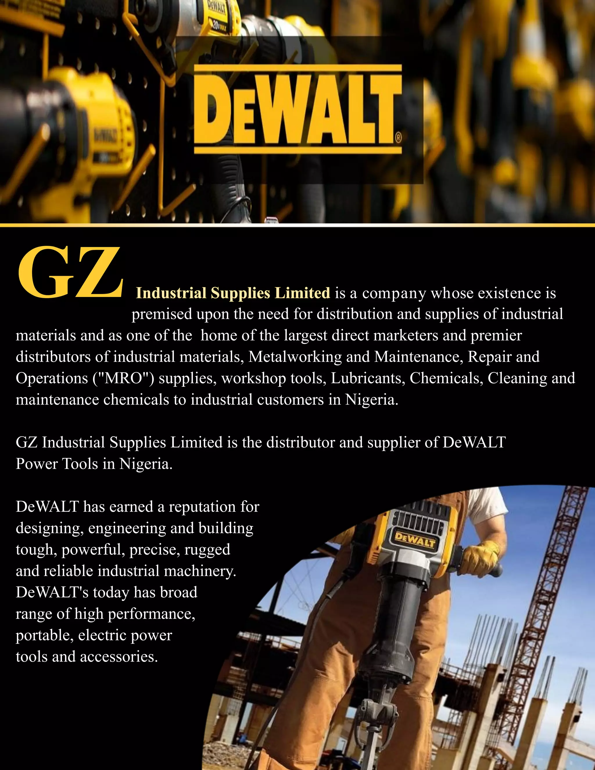 Dewalt Brochure | PDF