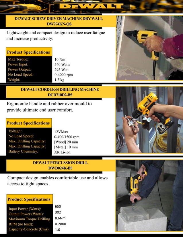 Dewalt Brochure | PDF