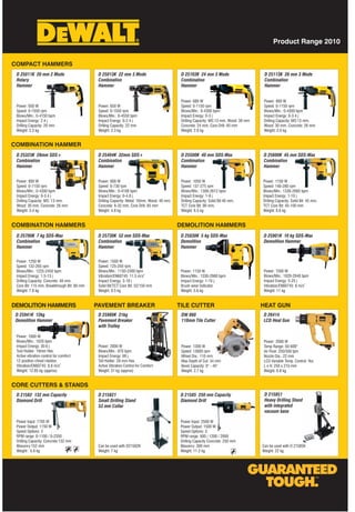 Dewalt catalog india | PDF