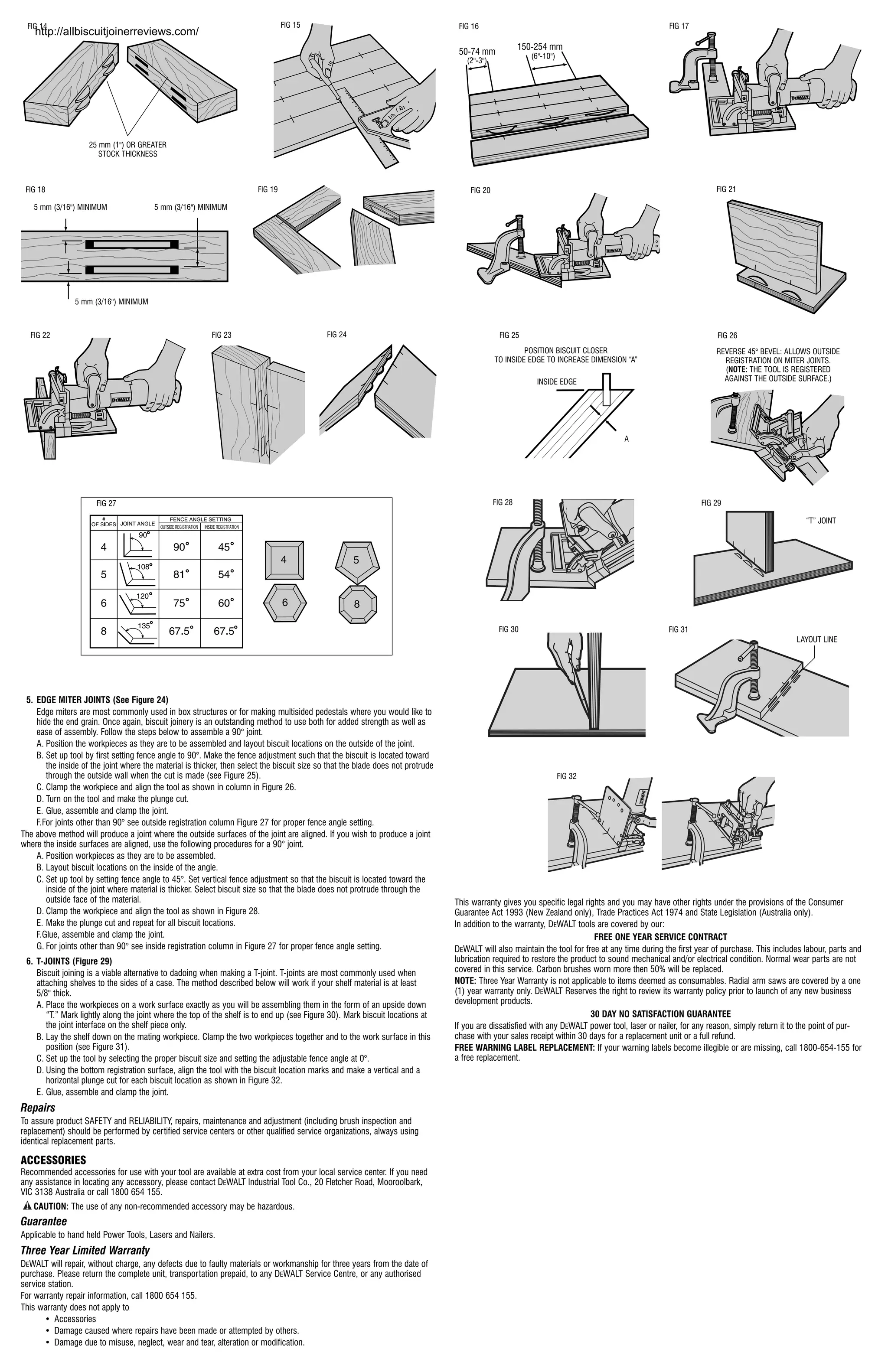 Dewalt dw682 k biscuit joiner- joiner manual | PDF