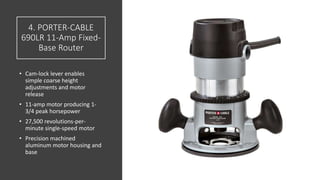 DEWALT DWP611 VS Bosch PR20EVSK VS Hitachi M12VC VS PORTER-CABLE 690LR ...