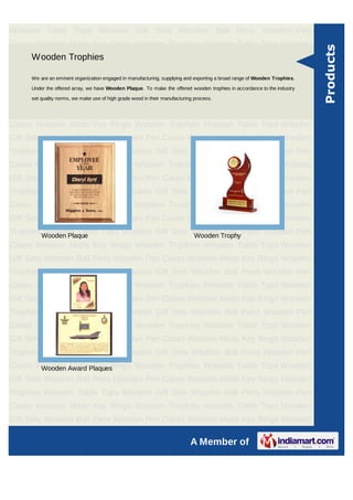 Dewani Pen Products, Mumbai, Wooden Table Tops | PDF | Woodworking ...