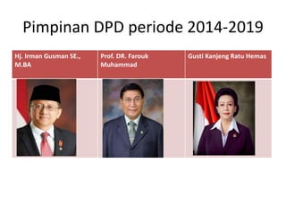 Dewan Perwakilan Daerah (DPD) | PPTX