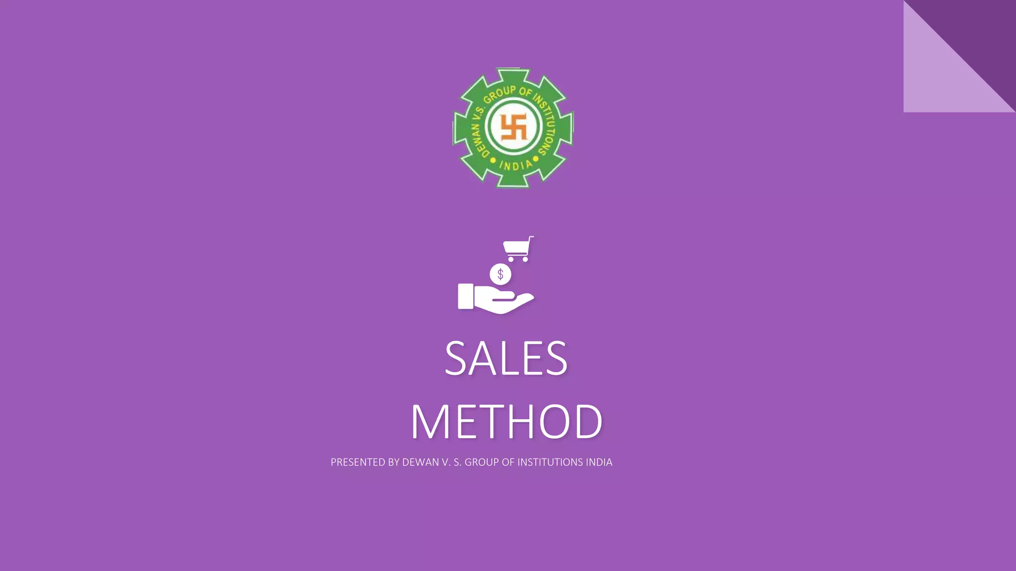 Methods Of Sales | PPTX | Sales | Business