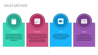 Methods Of Sales | PPTX | Sales | Business