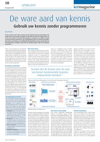 De ware aard van kennis - Gebruik uw kennis zonder programmeren - Interview Prof Dr Larry ...