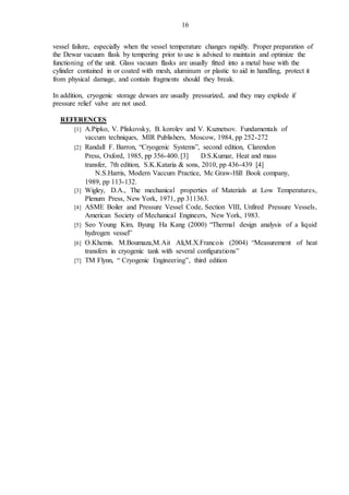 Dewar vessal pdf | PDF | Chemistry | Science