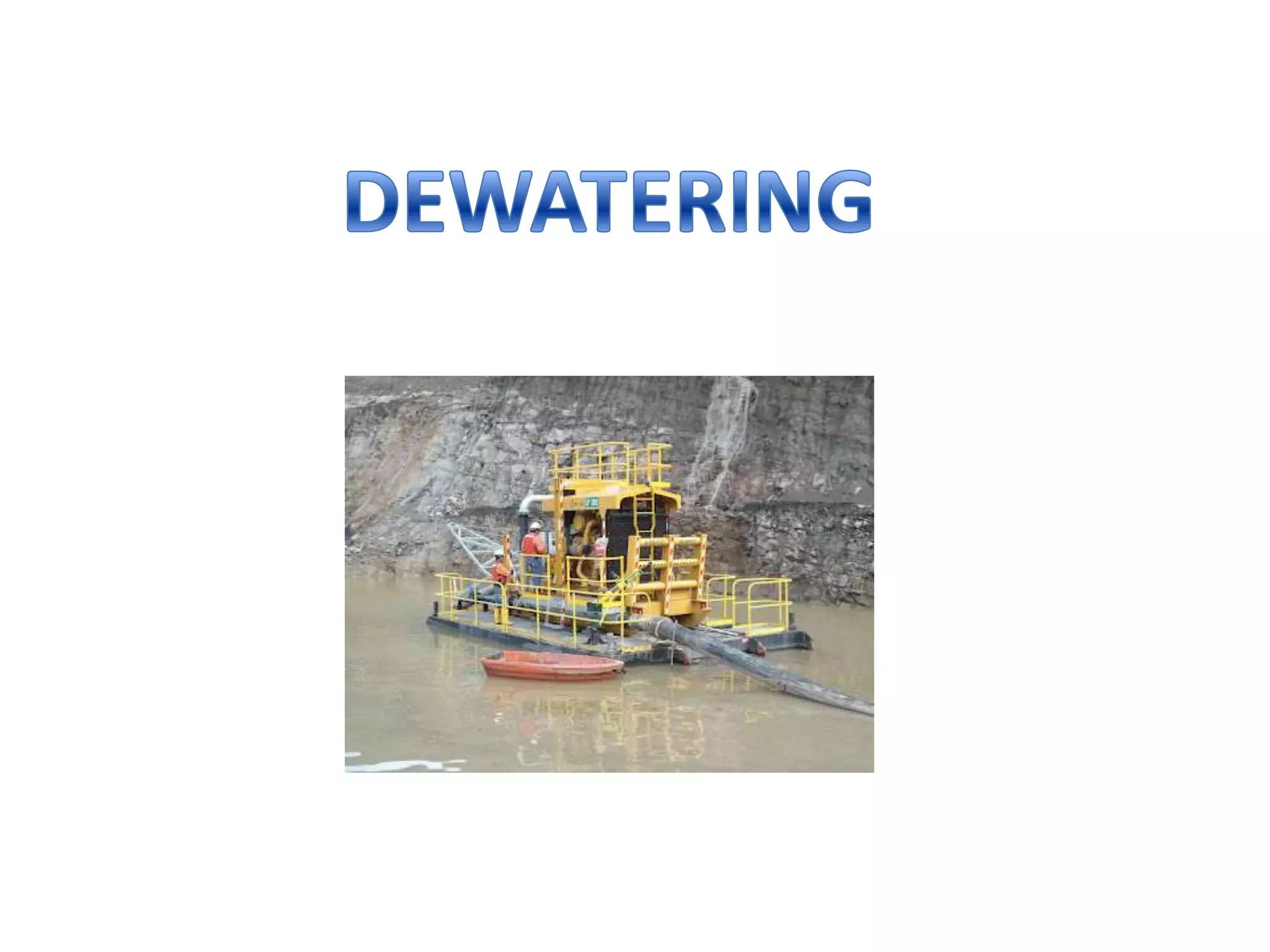 Dewatering | PPTX
