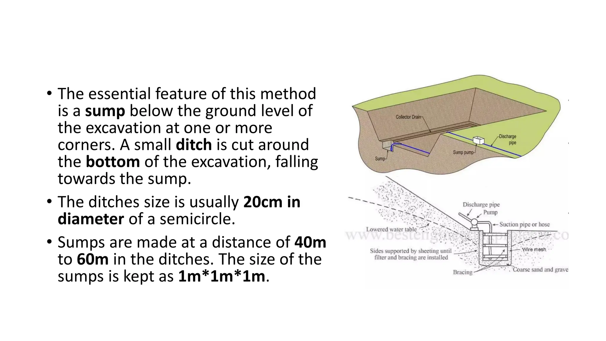 Ground Improvement technique Dewatering Methods | PDF