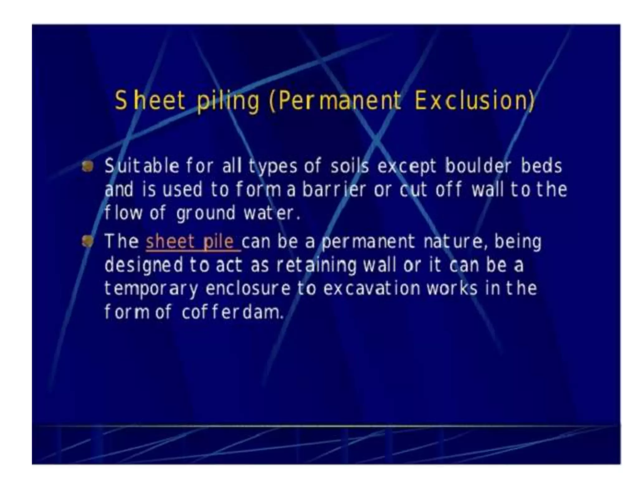 Dewatering of foundation1 | PPT