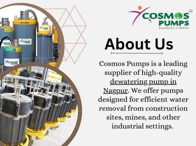 Dewatering Pump in Nagpur - Cosmos Pumps.pptx