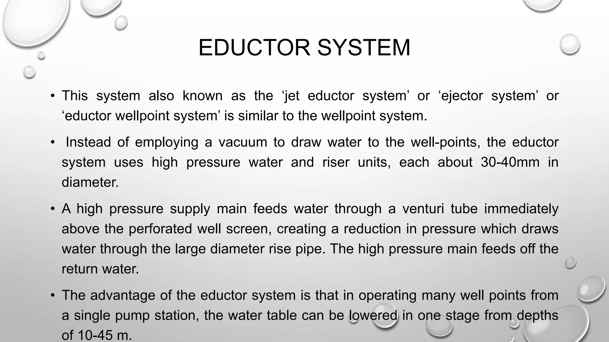 Dewatering techniques | PPTX
