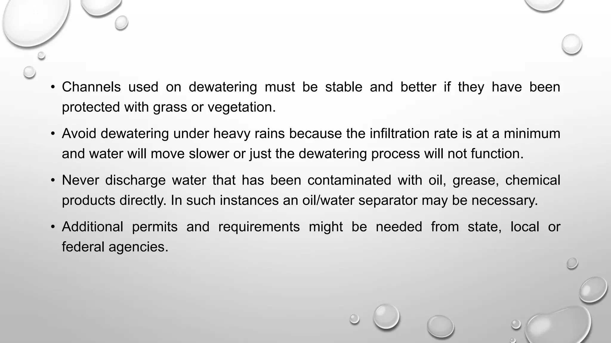 Dewatering techniques | PPTX