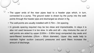 Dewatering techniques | PPTX