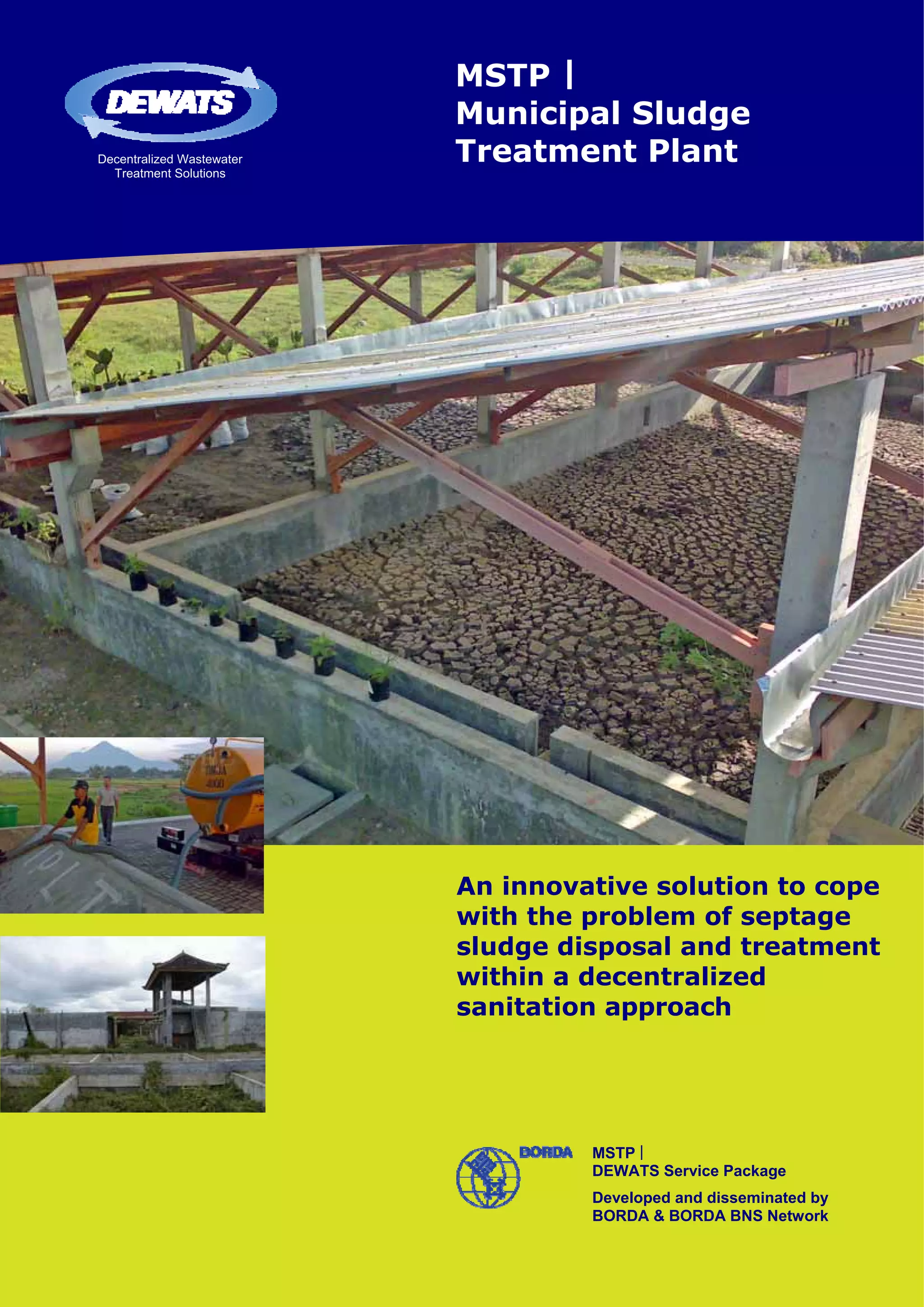 Municipal Sludge Treatment Plant | PDF