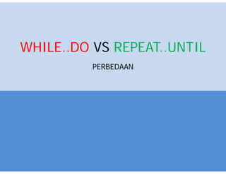 dewayudhi - perulangan pada delphi | PPT