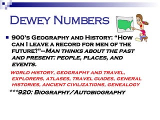 Dewey Decimal System | PPT