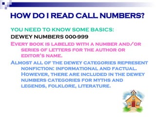 Dewey Decimal System | PPT