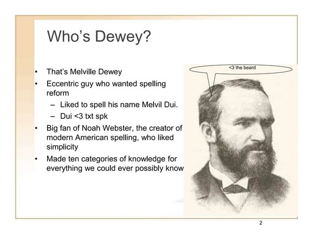 Dewey call numbers | PPT
