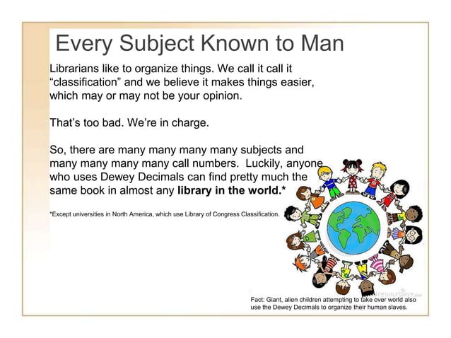 Dewey call numbers | PPT