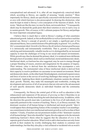 Dewey & Collateral Learning | PDF