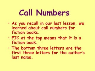 Dewey decimal | PPT