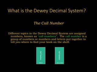 Dewey Decimal | PPT
