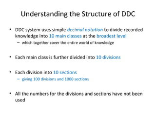 Dewey decimal classification | PPT