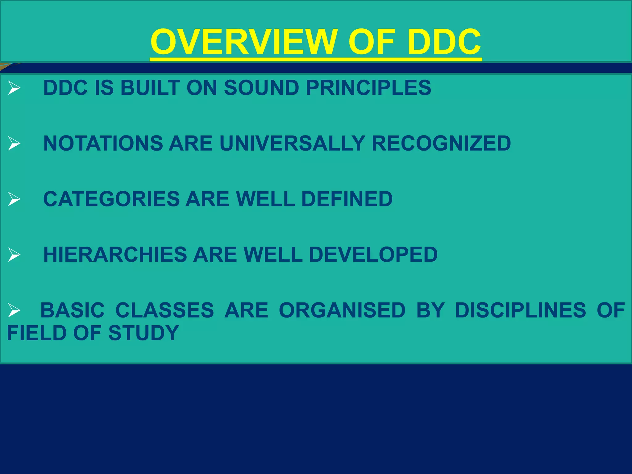 An Introduction to Dewey's Decimal Classification (DDC) | PPTX