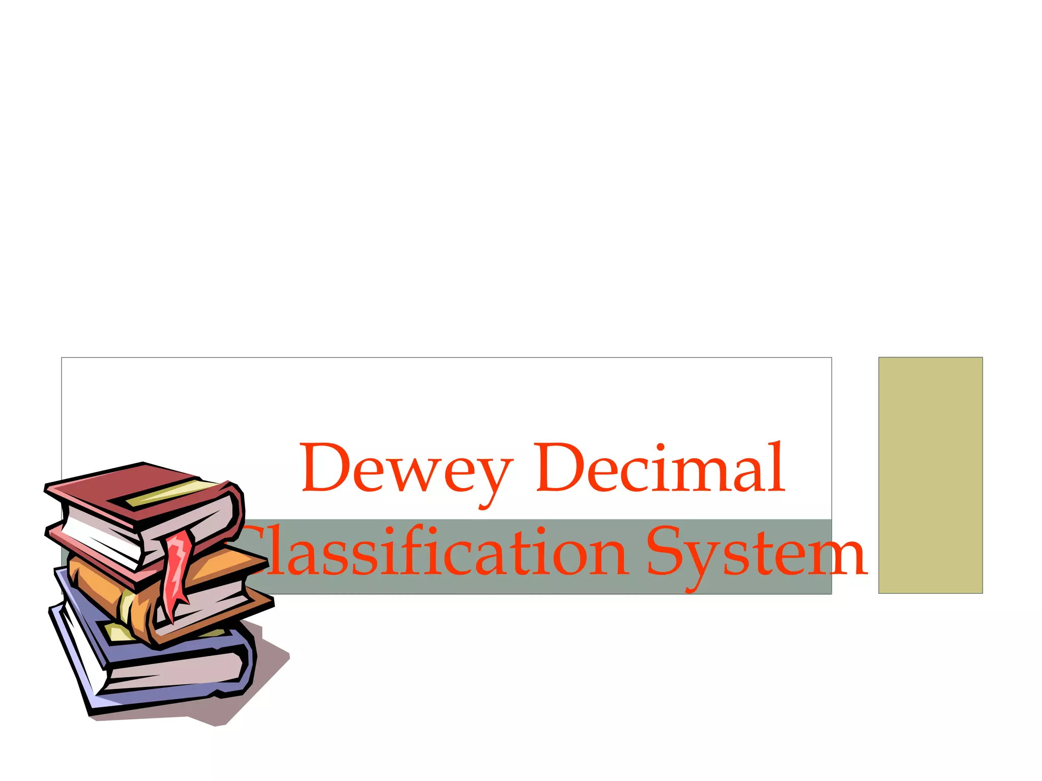 Dewey Decimal System | PPT