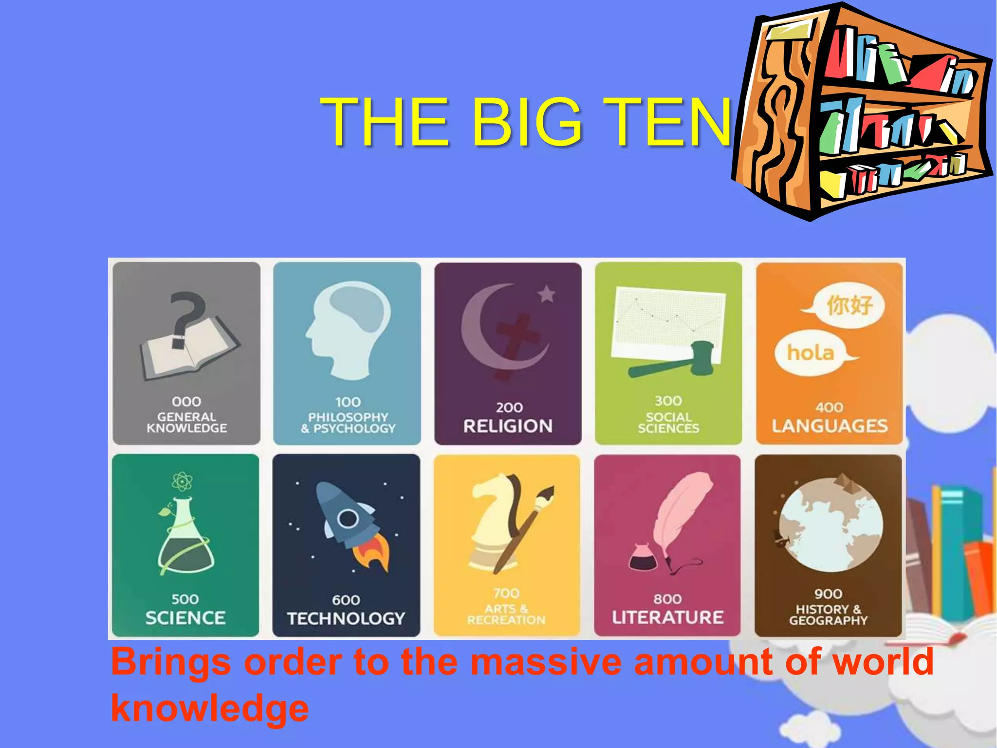 Dewey Decimal Classification System for Grade 3 | PPT